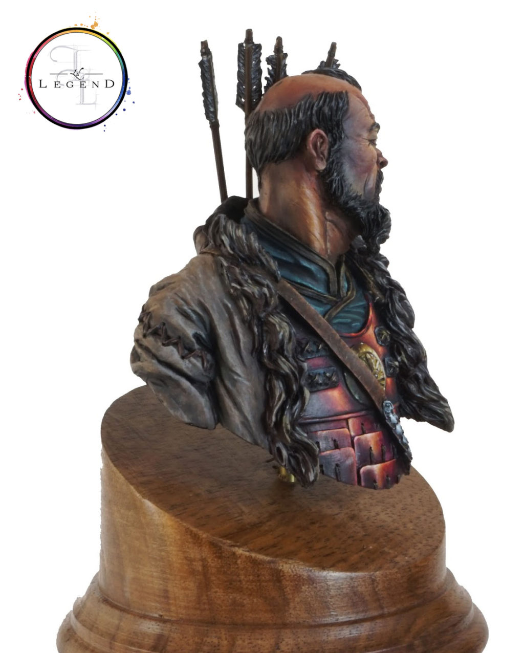 Mongol Bust; A Reflection. - Lil Legend Studio