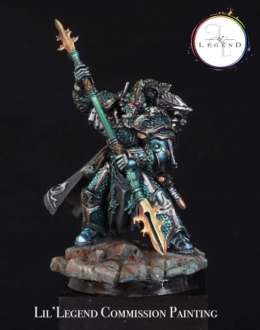Alpharius, Lord of Snakes, Primarch of the Alpha Legion. Commission ...