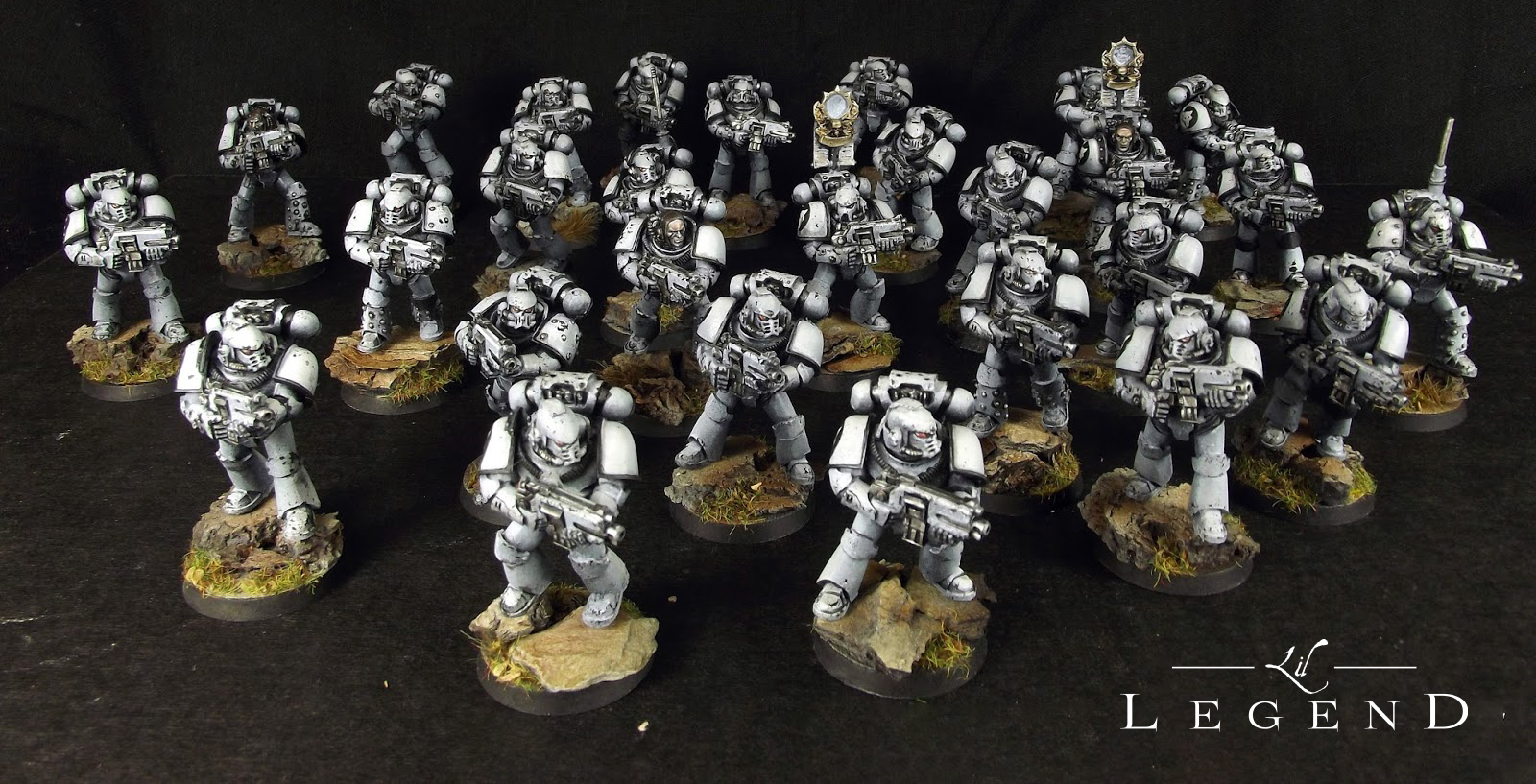 Luna Wolves Army Commission Showcase. - Lil Legend Studio