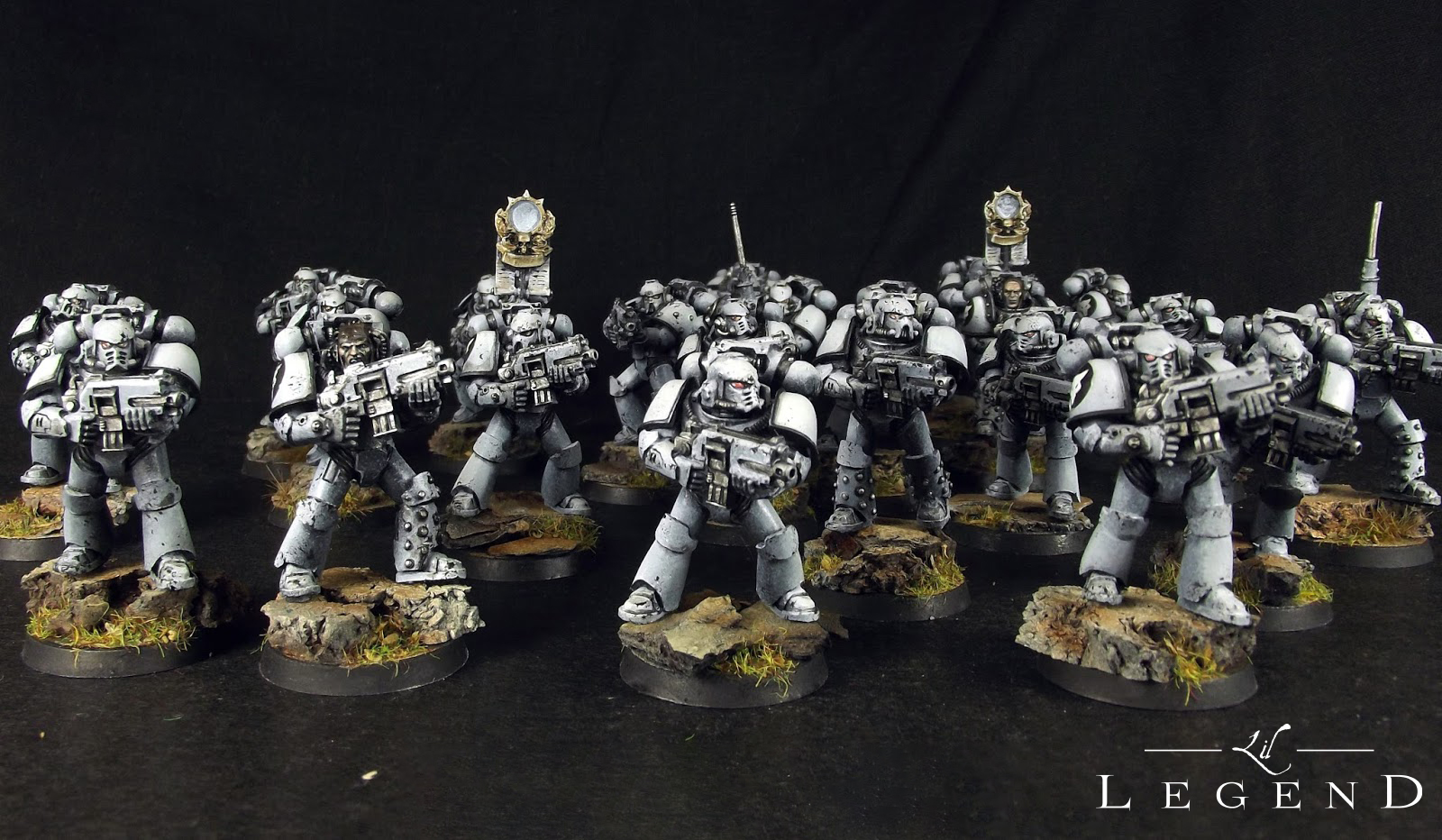 Luna Wolves Army Commission Showcase. - Lil Legend Studio