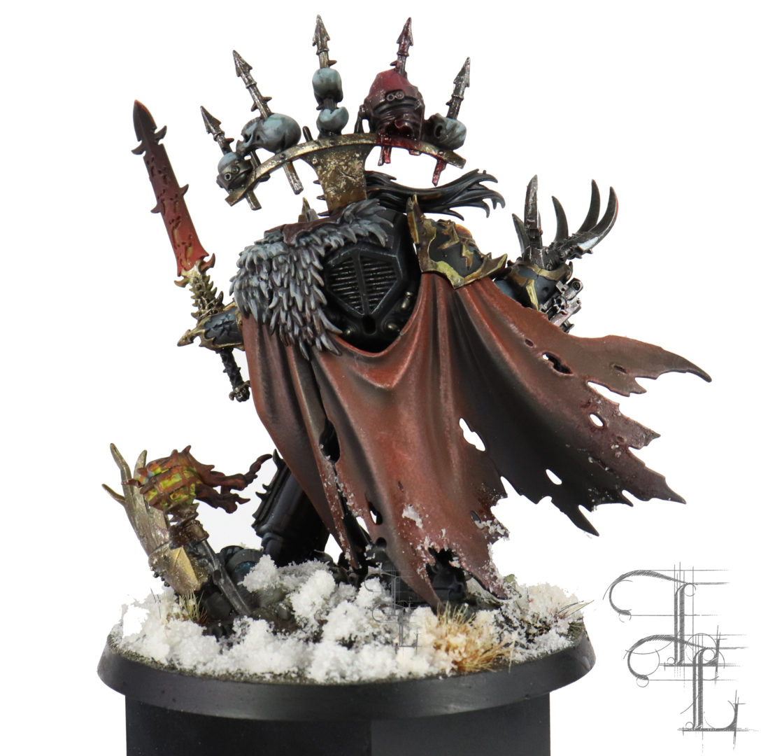 Abaddon the Despoiler, Warmaster of Chaos. Commission - Lil Legend Studio