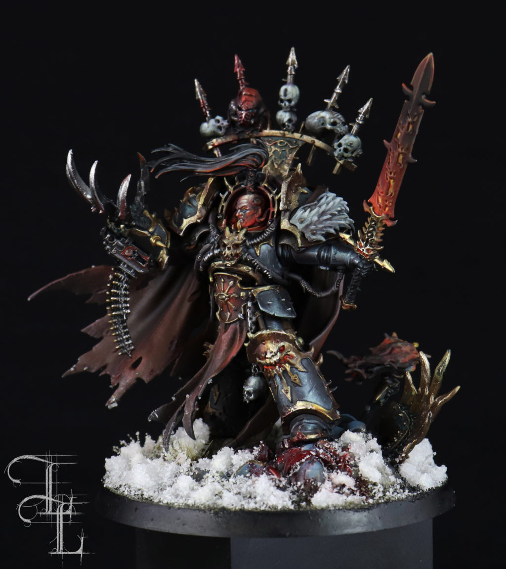 Abaddon the Despoiler, Warmaster of Chaos. Commission - Lil Legend Studio