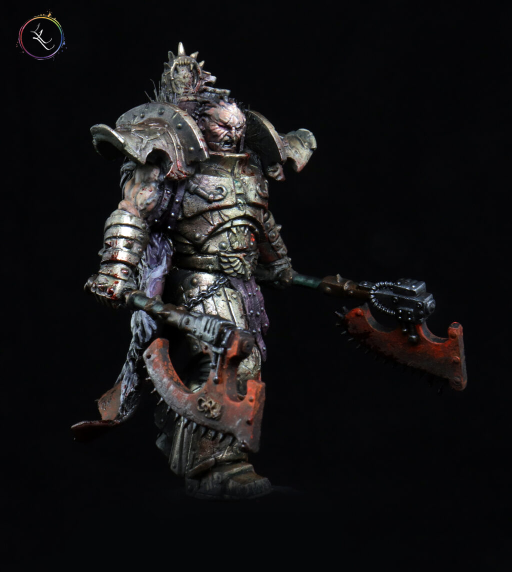 The Red Angel: Custom Angron Sculpt Commission. - Lil Legend Studio