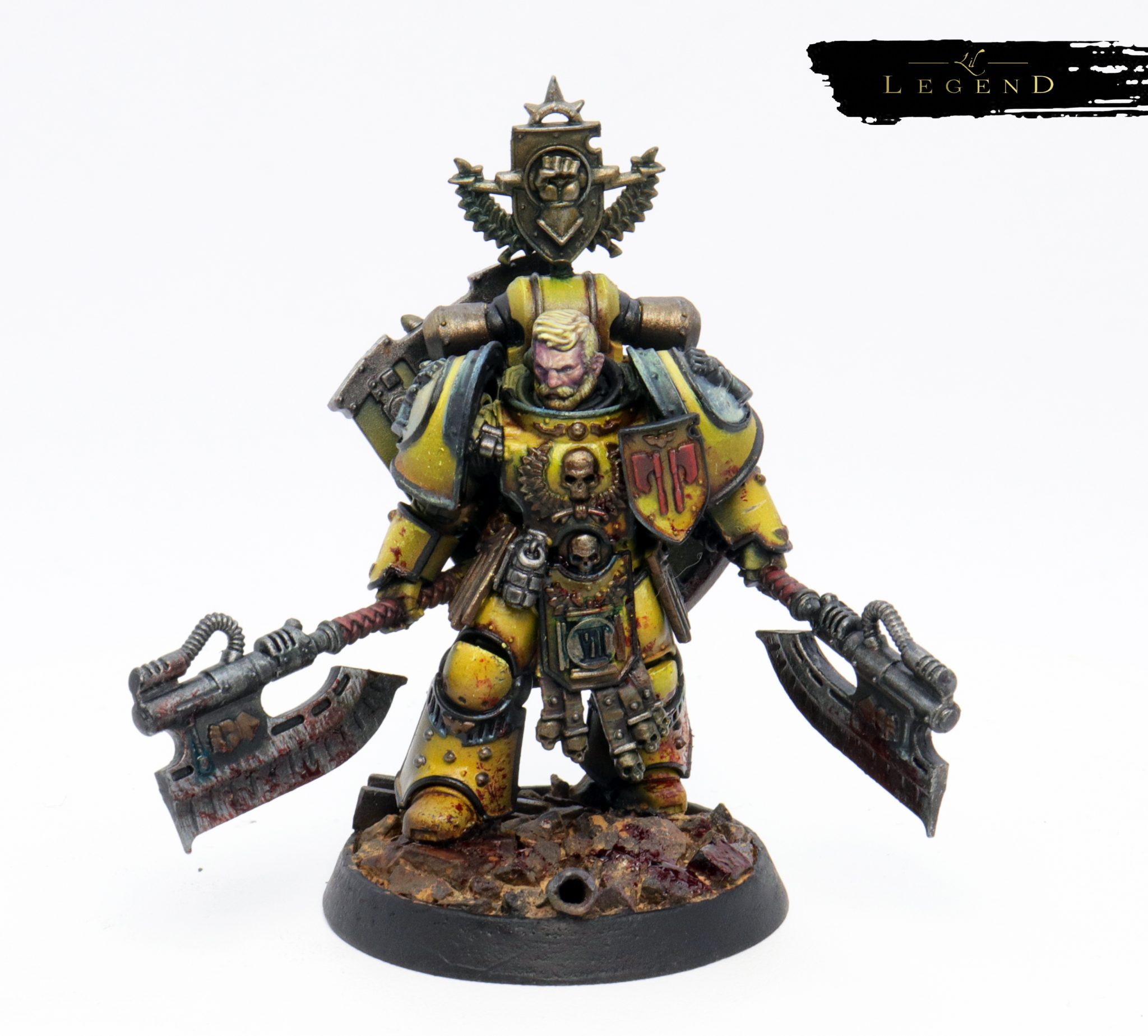 How to Paint Imperial Fists Masterclass - Lil Legend Studio