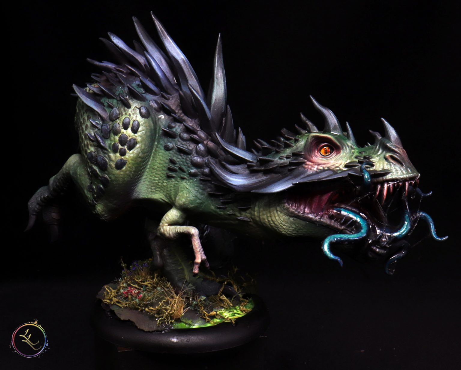 How to photograph the Malisaurus Rex - Malifaux Dinosaur Commission.