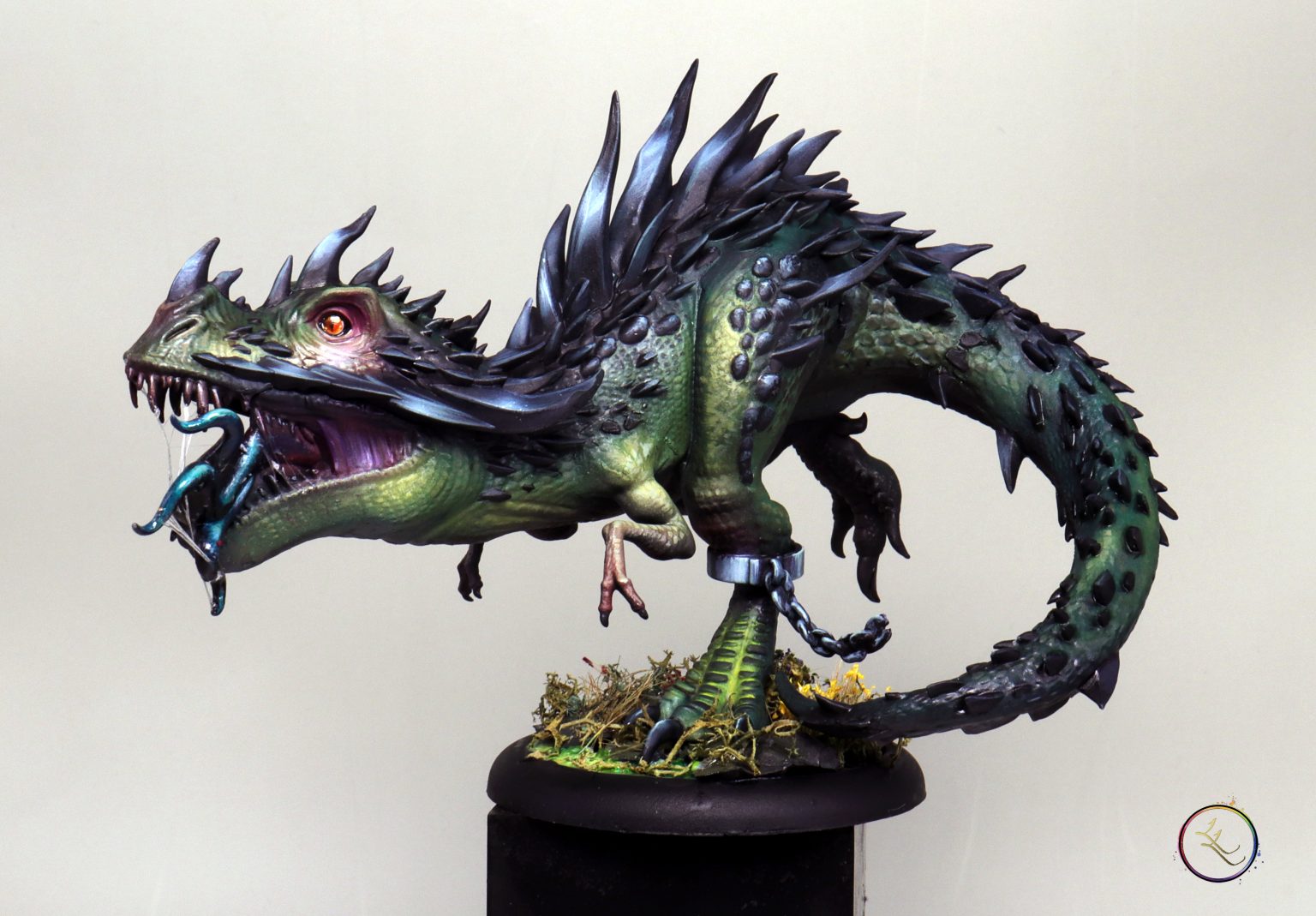 How to photograph the Malisaurus Rex - Malifaux Dinosaur Commission.
