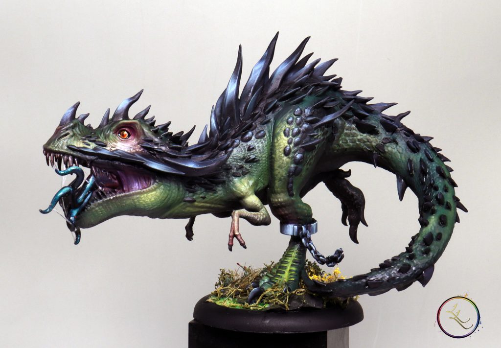 How to photograph the Malisaurus Rex - Malifaux Dinosaur Commission.