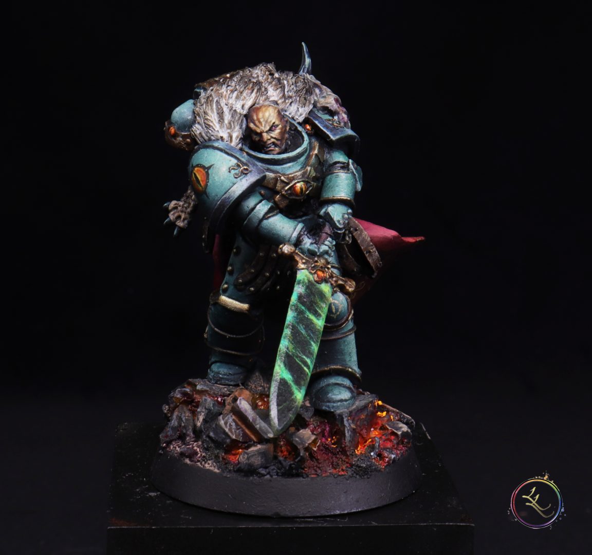 How to paint The Faceless Knight - HORUS HERESY