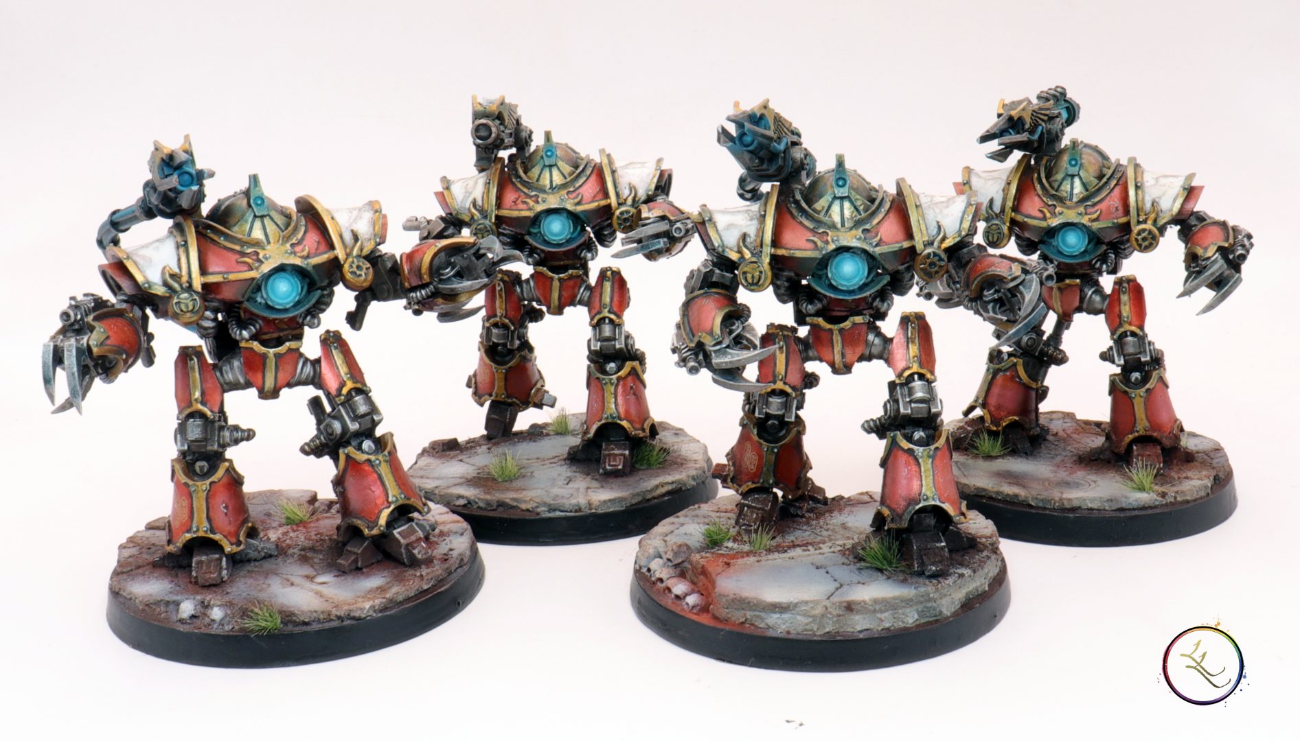 In Thrall to the Crimson King: Thousand Sons Castellax-Achea Commission ...