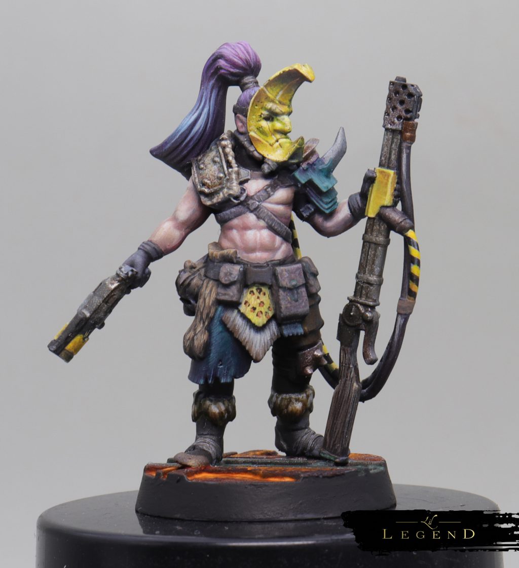 How MOON FACE can improve your painting. Necromunda Bounty Hunter.