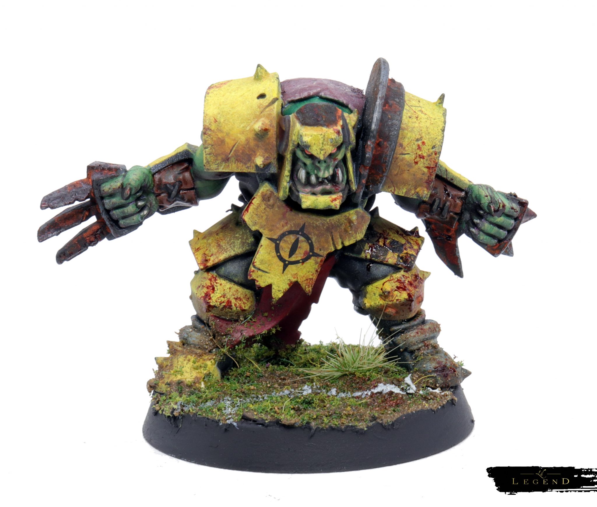 How to Paint Yellow Blood Bowl Orcs - Lil Legend Studio