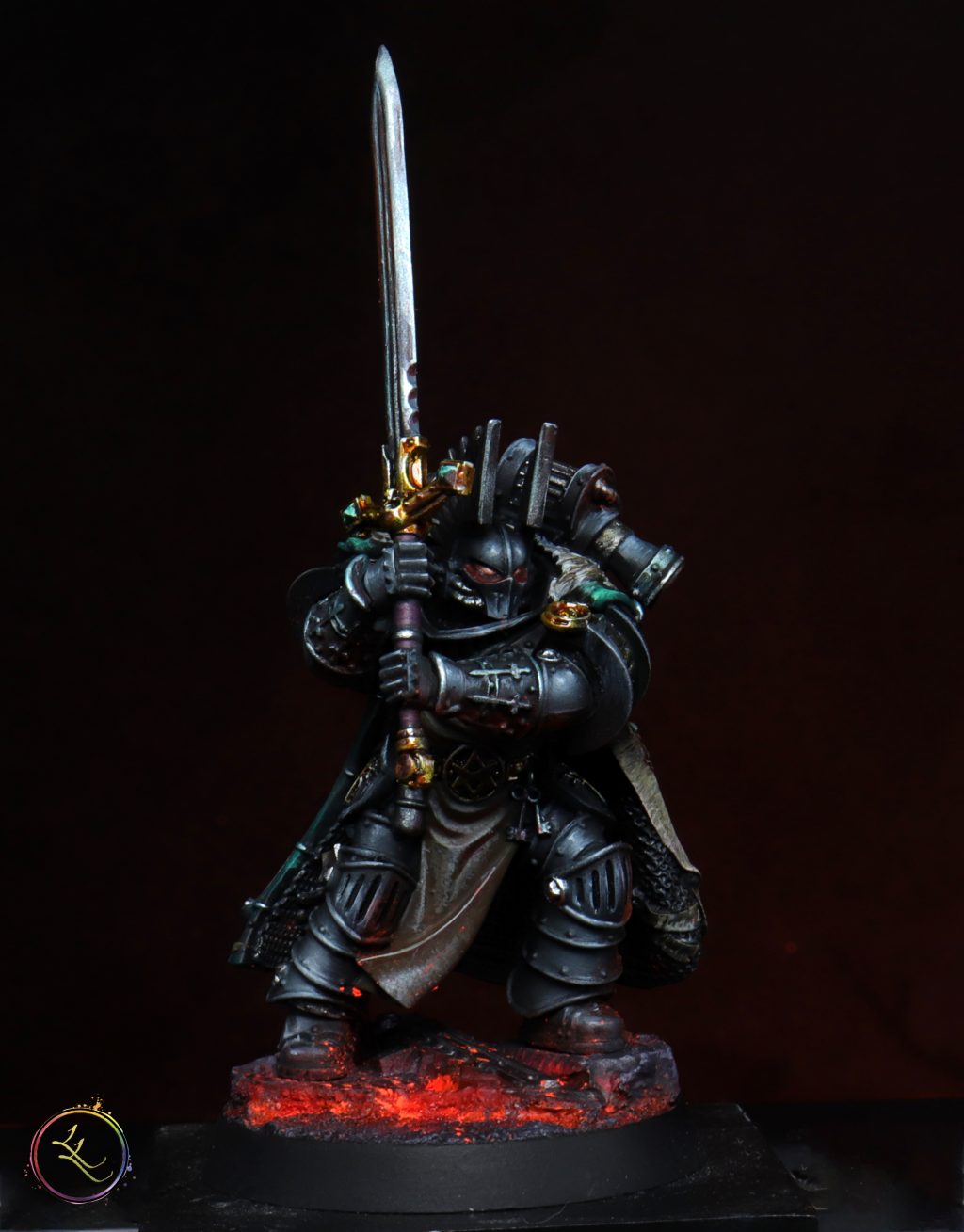 Dark Angel Corswain, Paladin of the Ninth Order.