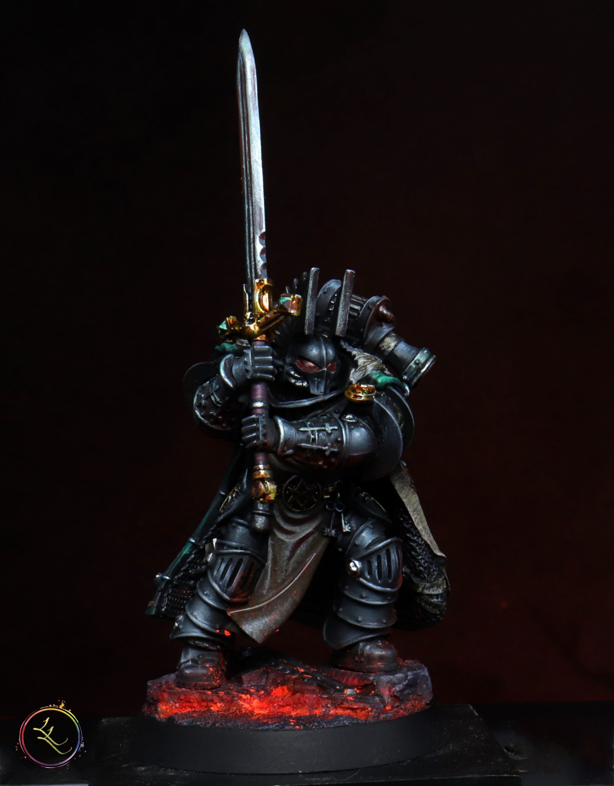 Dark Angel Corswain, Paladin of the Ninth Order.