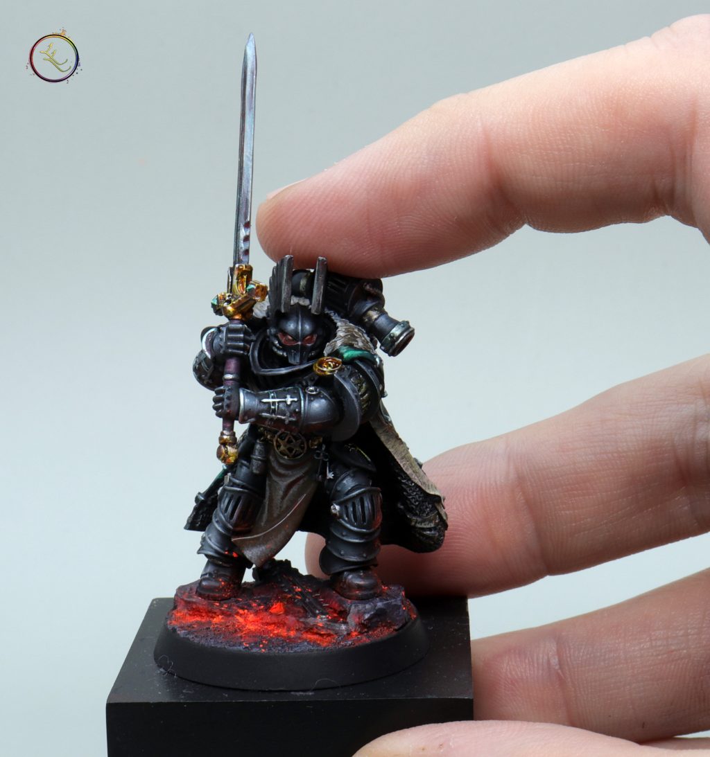 Dark Angel Corswain, Paladin of the Ninth Order.