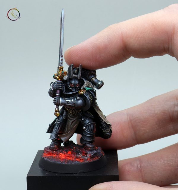 Dark Angel Corswain, Paladin of the Ninth Order.