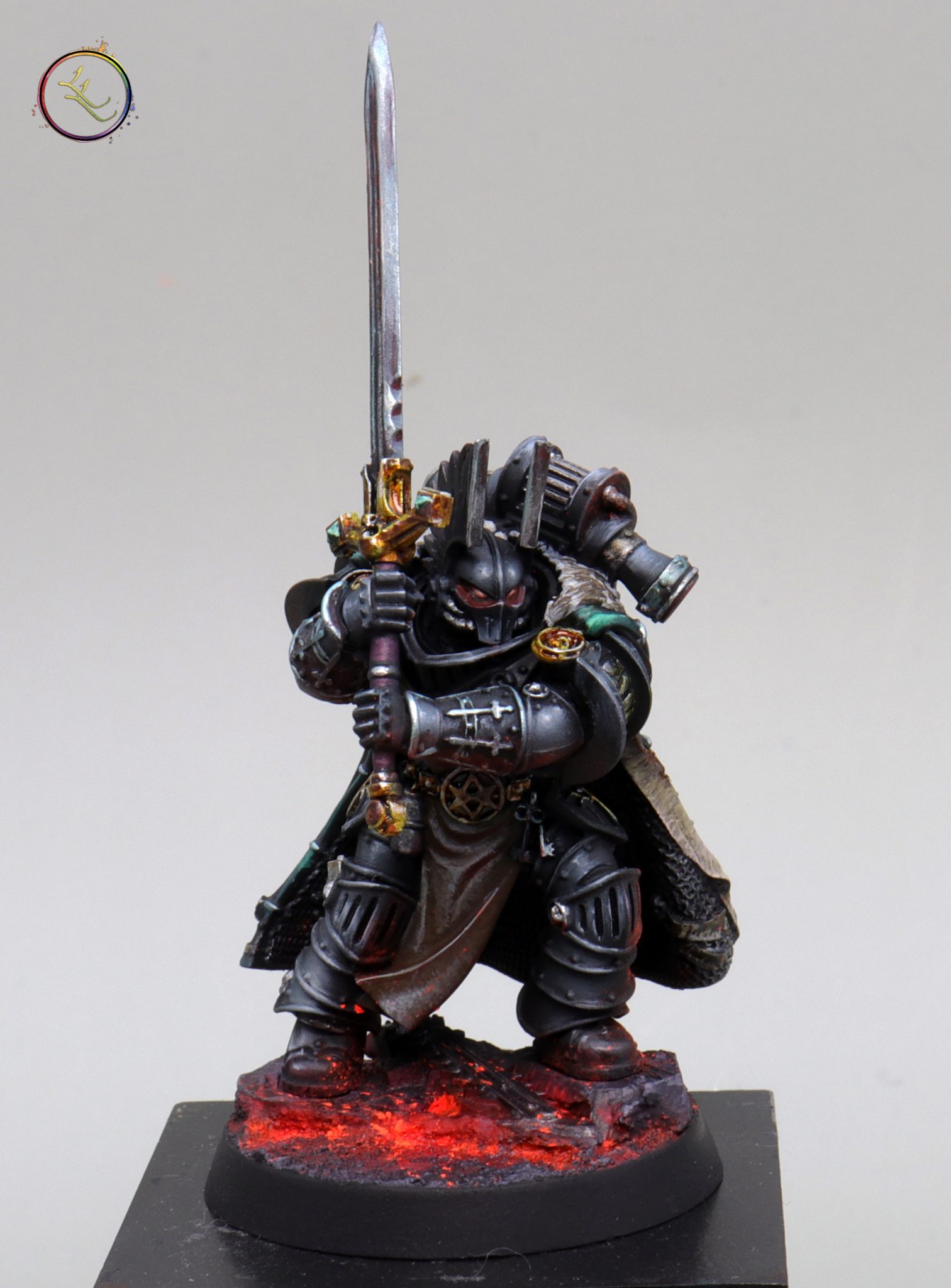 Dark Angel Corswain, Paladin of the Ninth Order.