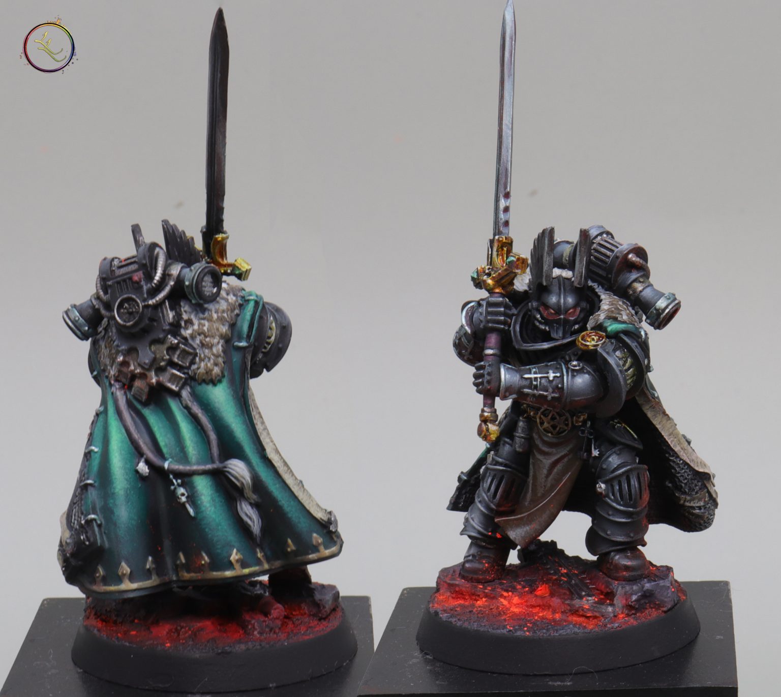 Dark Angel Corswain, Paladin of the Ninth Order.