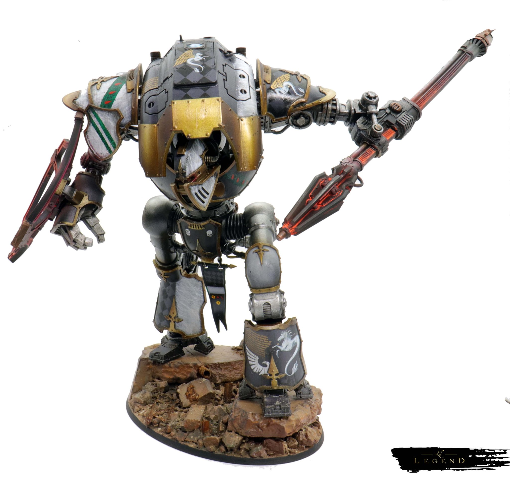 Why you need a Knight Cerastus Lancer. Commission piece. - Lil Legend ...