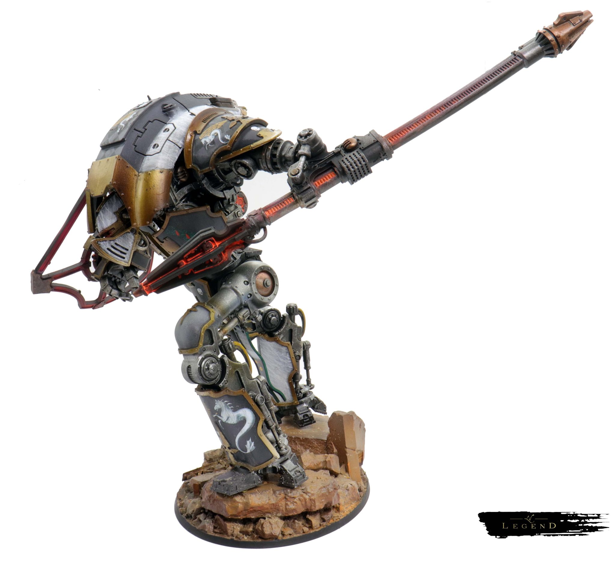 Why you need a Knight Cerastus Lancer. Commission piece. - Lil Legend Studio
