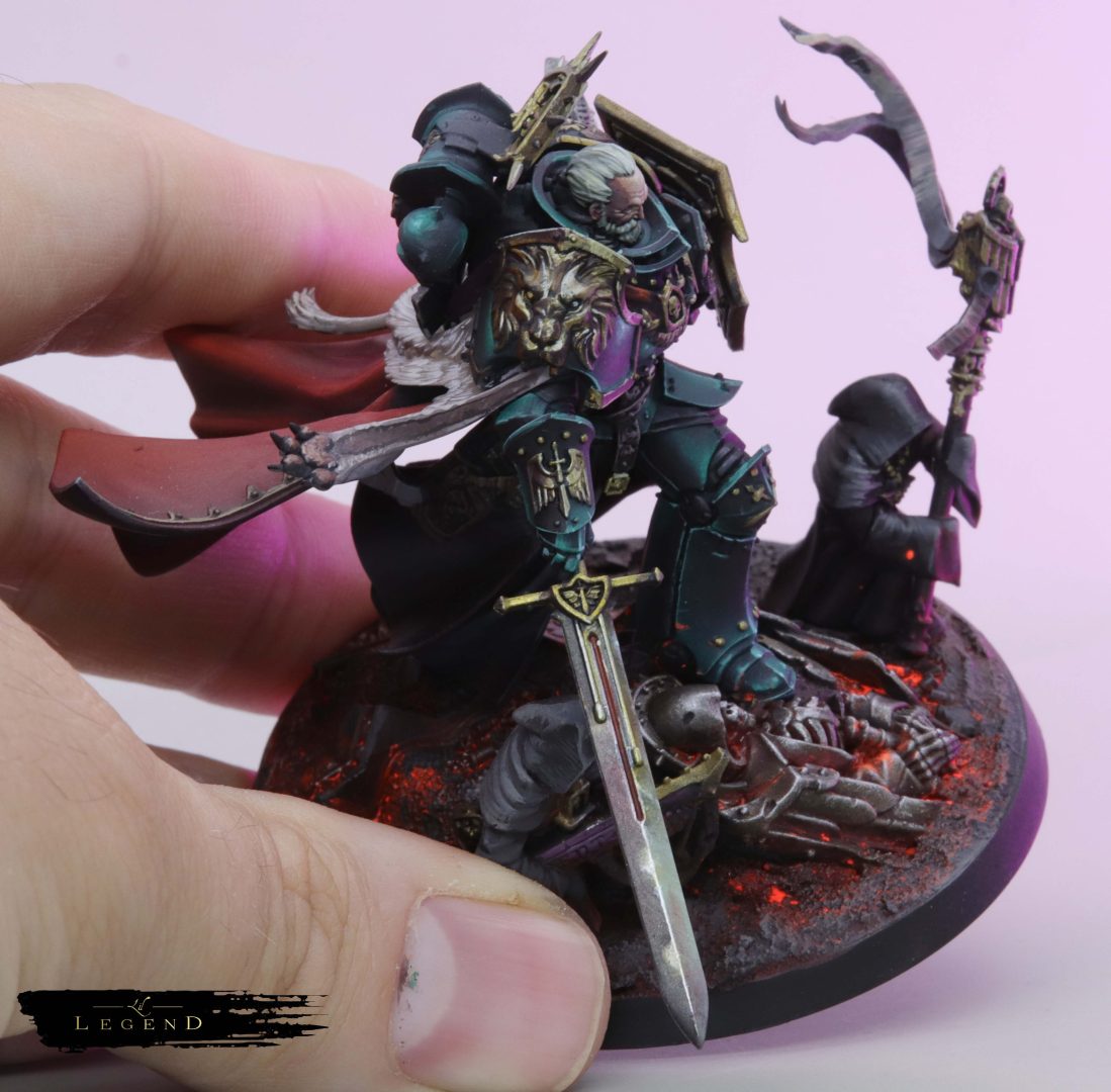Unleashing the Majesty of Lion El'Johnson: Primarch of the Dark Angels