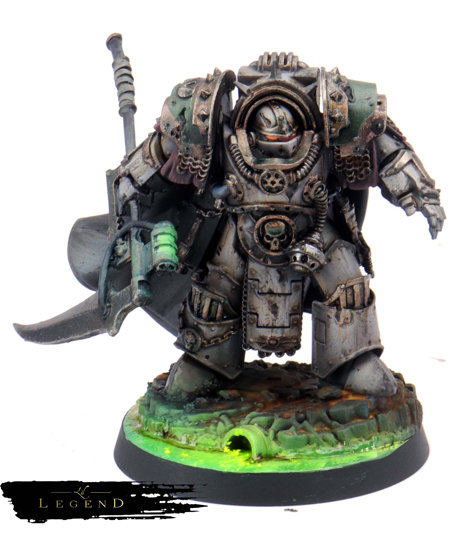 Grim Resolve: Death Guard Praetor Showcase - Lil Legend Studio