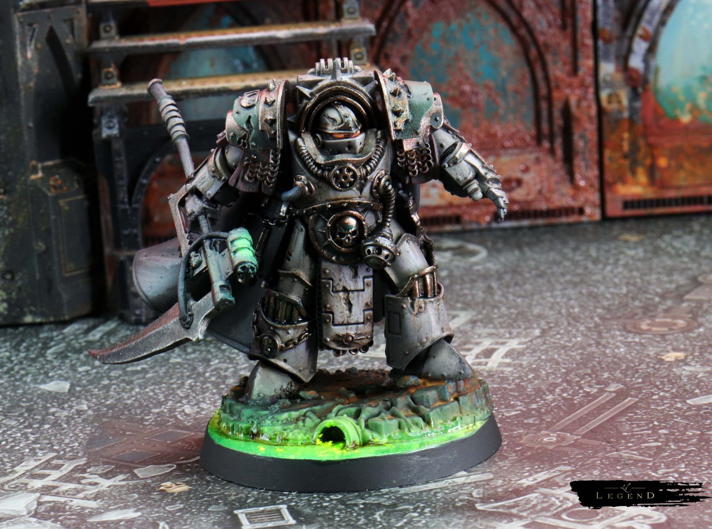 Grim Resolve: Death Guard Praetor Showcase - Lil Legend Studio