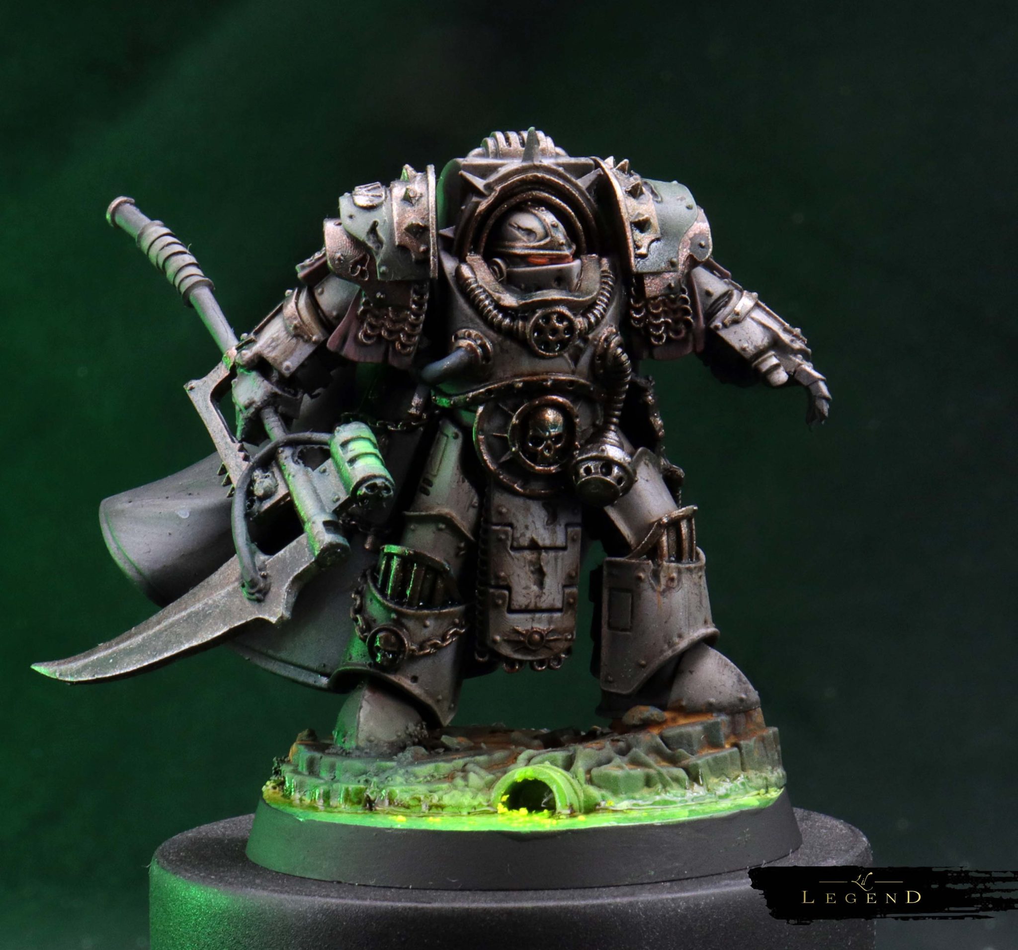 Grim Resolve: Death Guard Praetor Showcase - Lil Legend Studio
