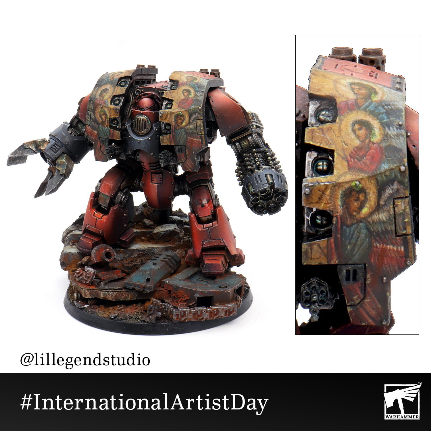 How To Make Your BLOOD ANGELS LEVIATHAN Look Like a Church Fresco