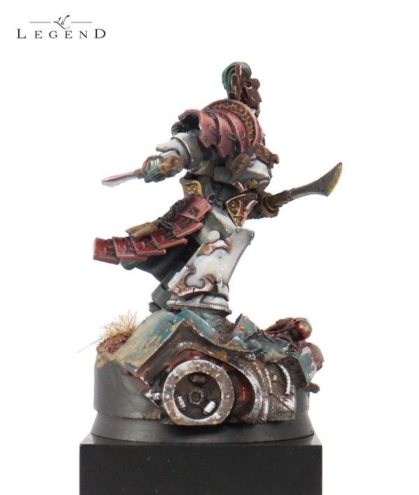 Qin Xa, Master of the Keshig. White Scars Commission. - Lil Legend Studio