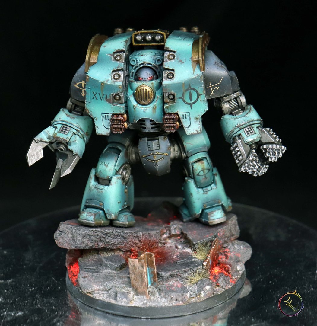 Into the Abyss: Sons of Horus Leviathan Dreadnought Commission Showcase - Lil Legend Studio