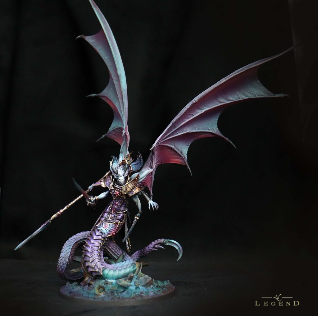 Painting Fulgrim Transcended, Primarch of the Emperor's Children - Lil ...