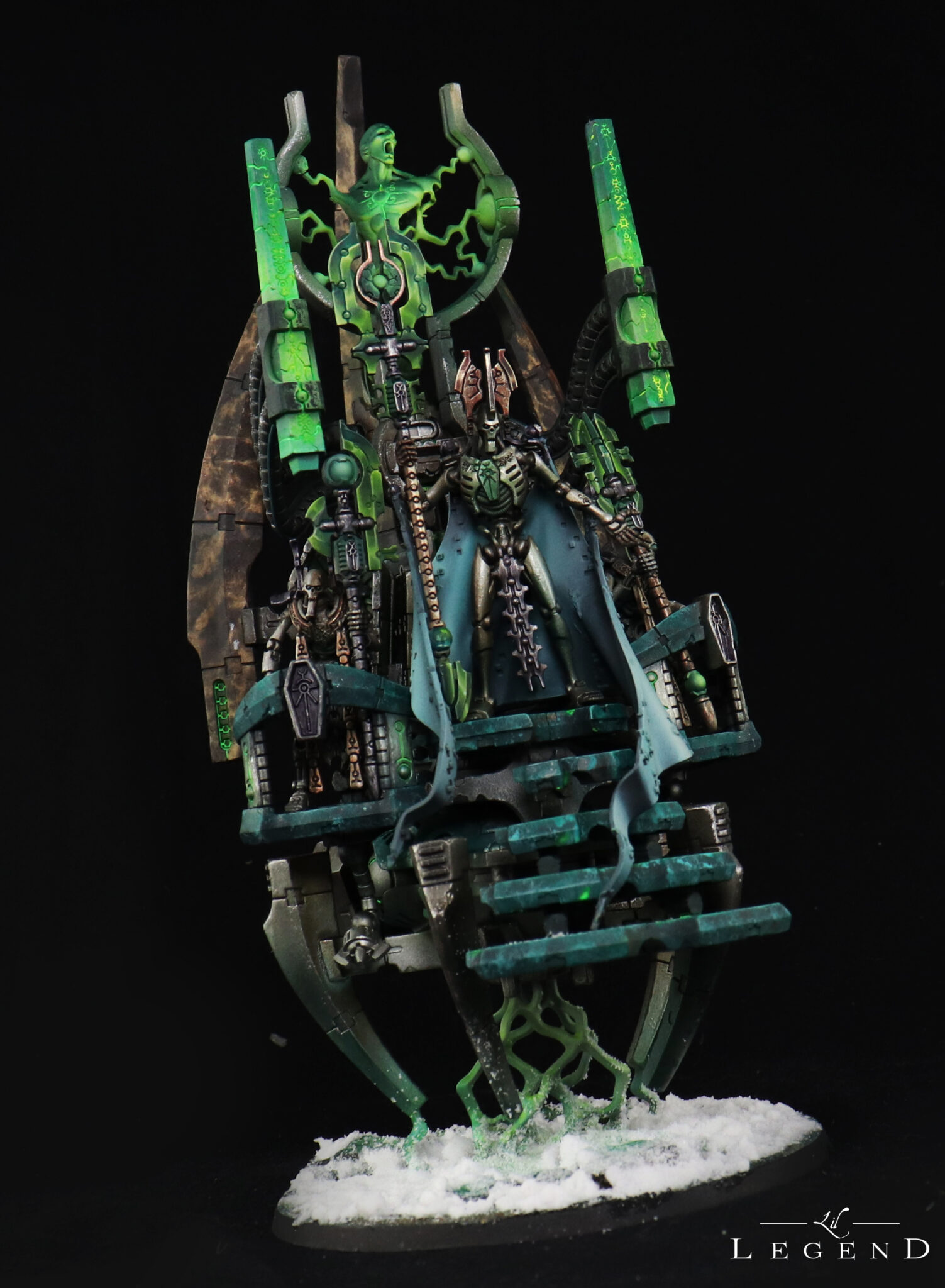 Szarekh The Silent King Commission piece. - Lil Legend Studio