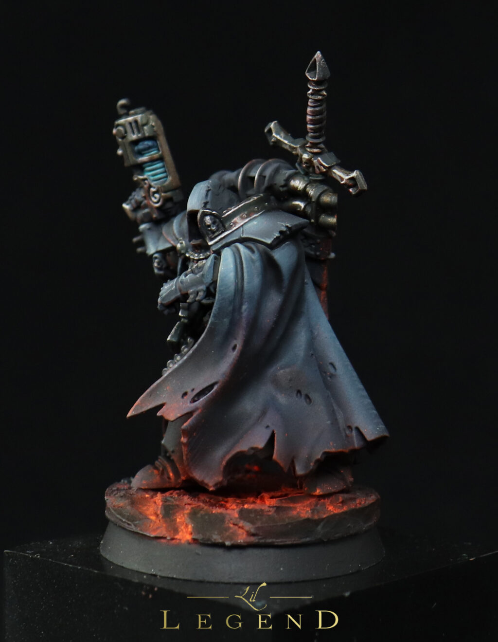 Cypher, Lord of the Fallen. Dark Angels Fallen Commission piece. - Lil ...