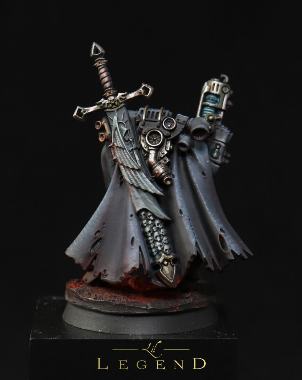 Cypher, Lord of the Fallen. Dark Angels Fallen Commission piece. - Lil ...