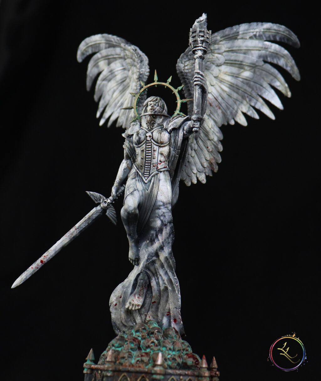 Sisters of Battle, Battle Sanctum. Marble Statue Commission. - Lil ...