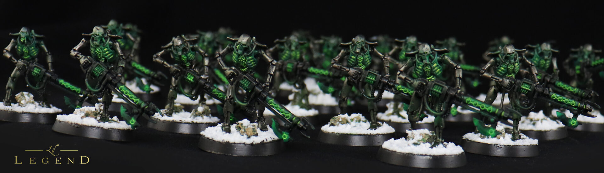Necron Army Commission Showcase - Lil Legend Studio