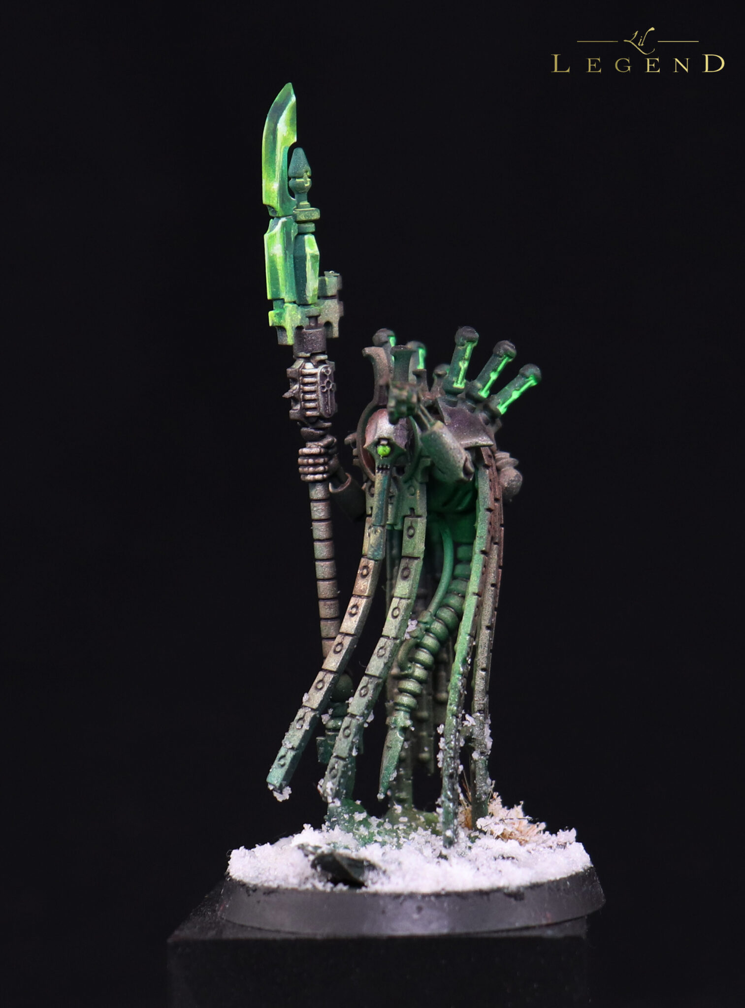 Indomitus Necron Plasmancer Commission. - Lil Legend Studio