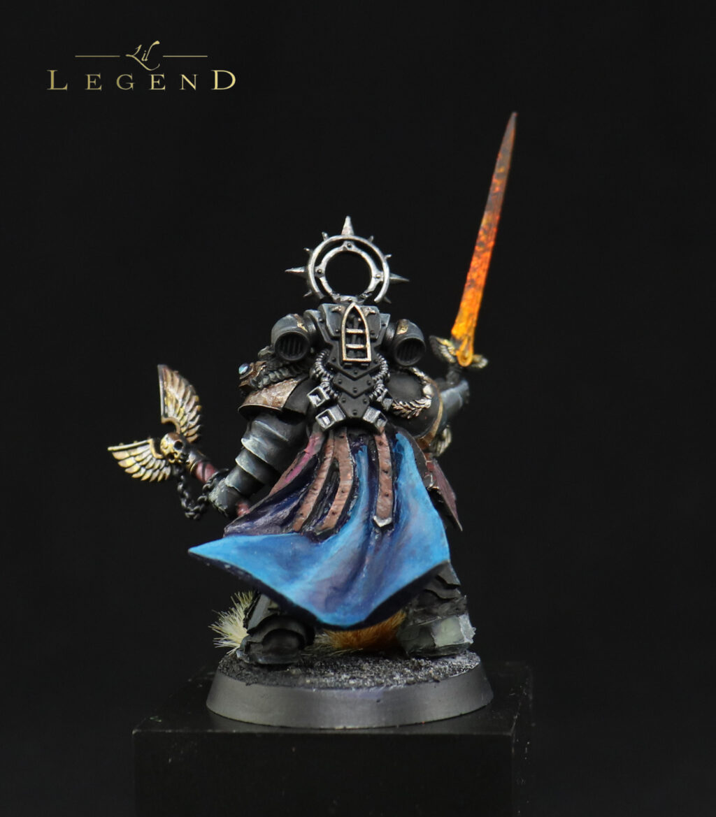 Horus Heresy Ultramarine Chaplain Commission. - Lil Legend Studio