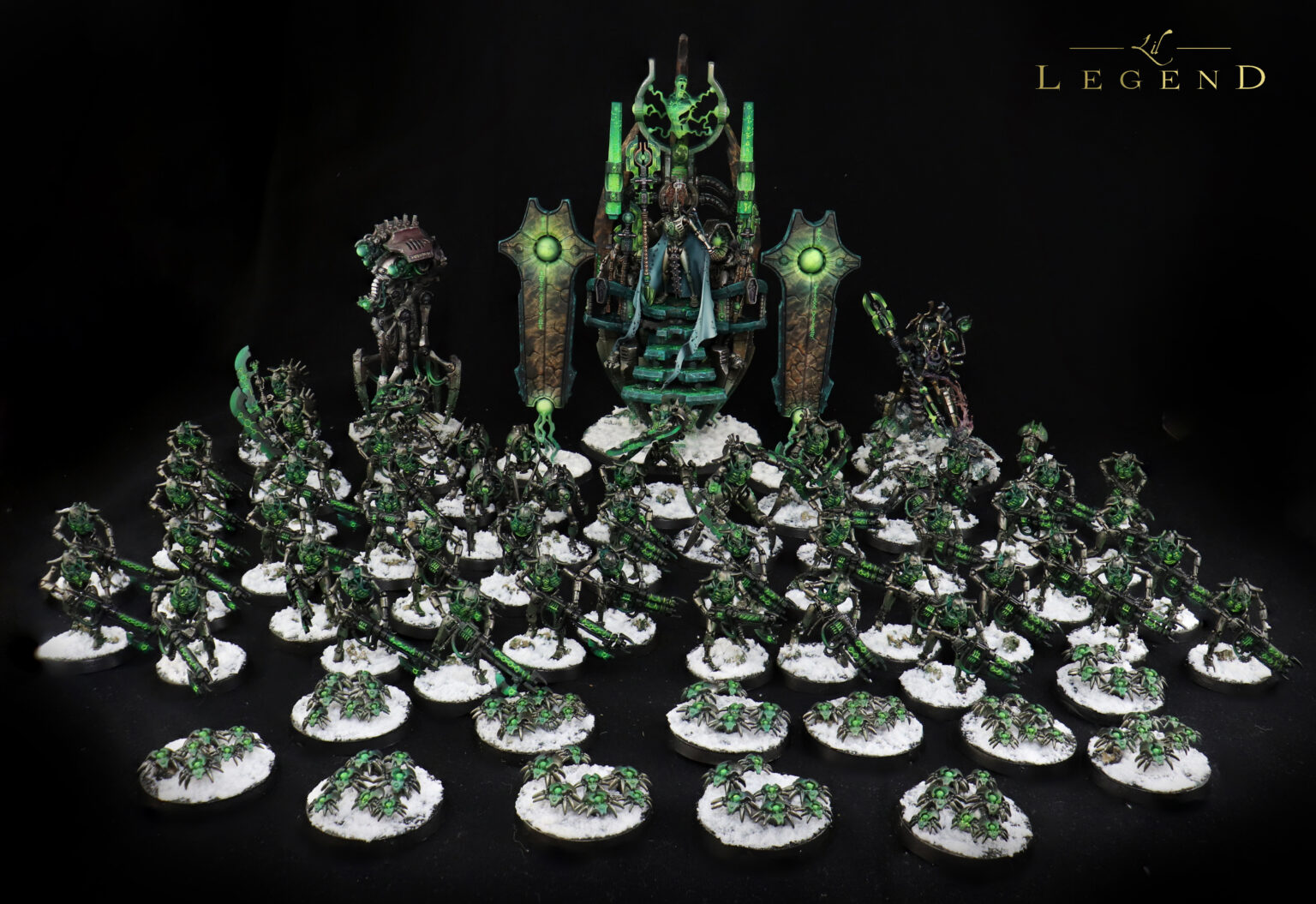Necron Army Commission Showcase - Lil Legend Studio