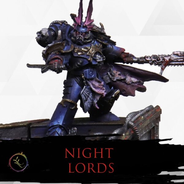 How to Paint Night Lords Masterclass - Lil Legend Studio