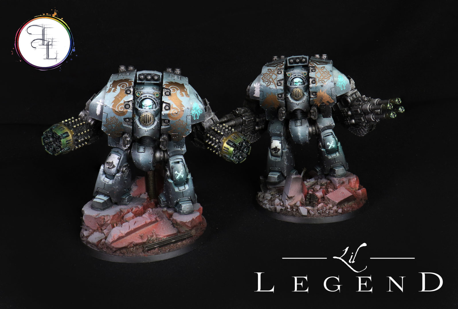 Space Wolf Leviathan Commission. - Lil Legend Studio