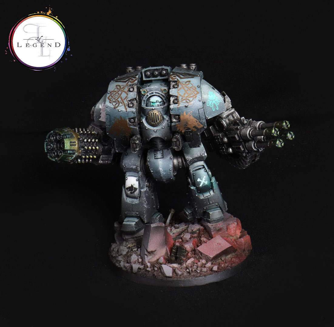 Space Wolf Leviathan Commission. - Lil Legend Studio
