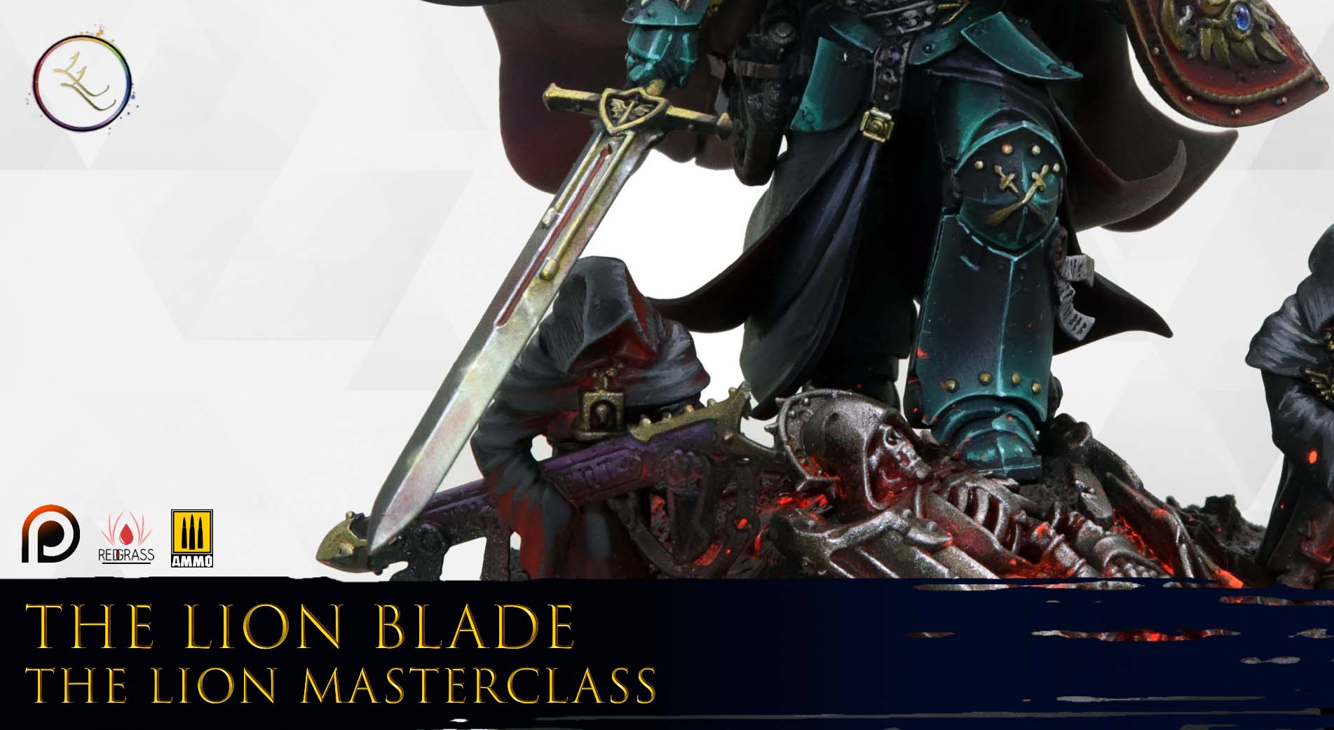 How to Paint Lion El'Johnson, the Lion 40K Tutorial - Lil Legend Studio