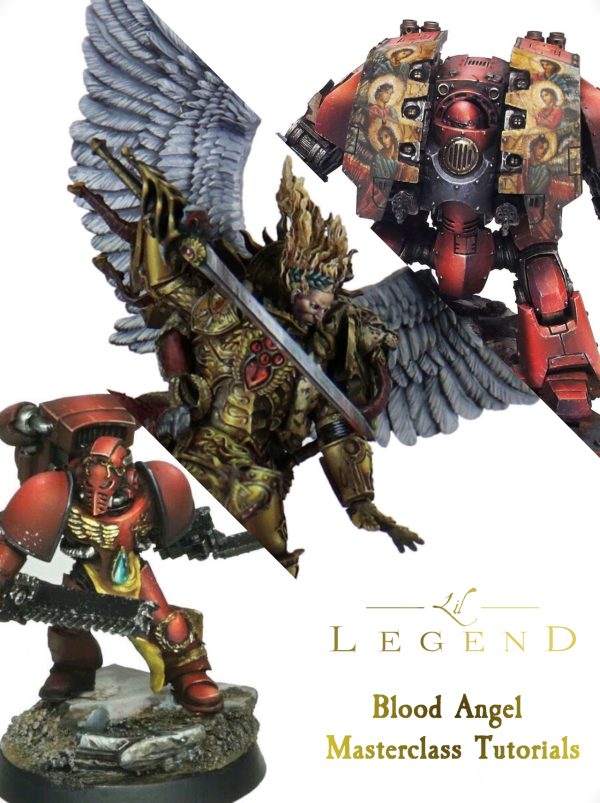 Blood Angel Praetor Belarius. The Encarmine Blade - Lil Legend Studio
