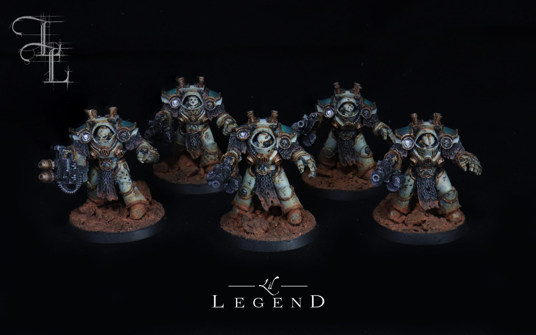 Horus Heresy Deathguard Army Commission. - Lil Legend Studio