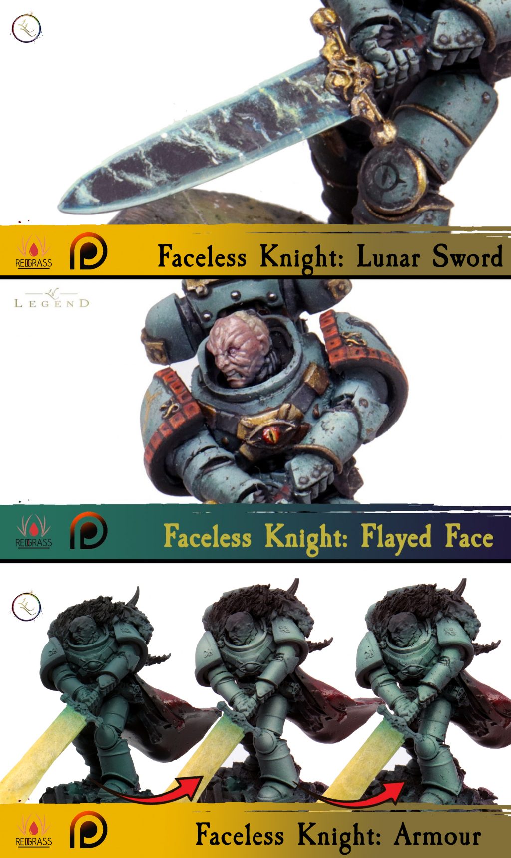 How to paint The Faceless Knight - HORUS HERESY