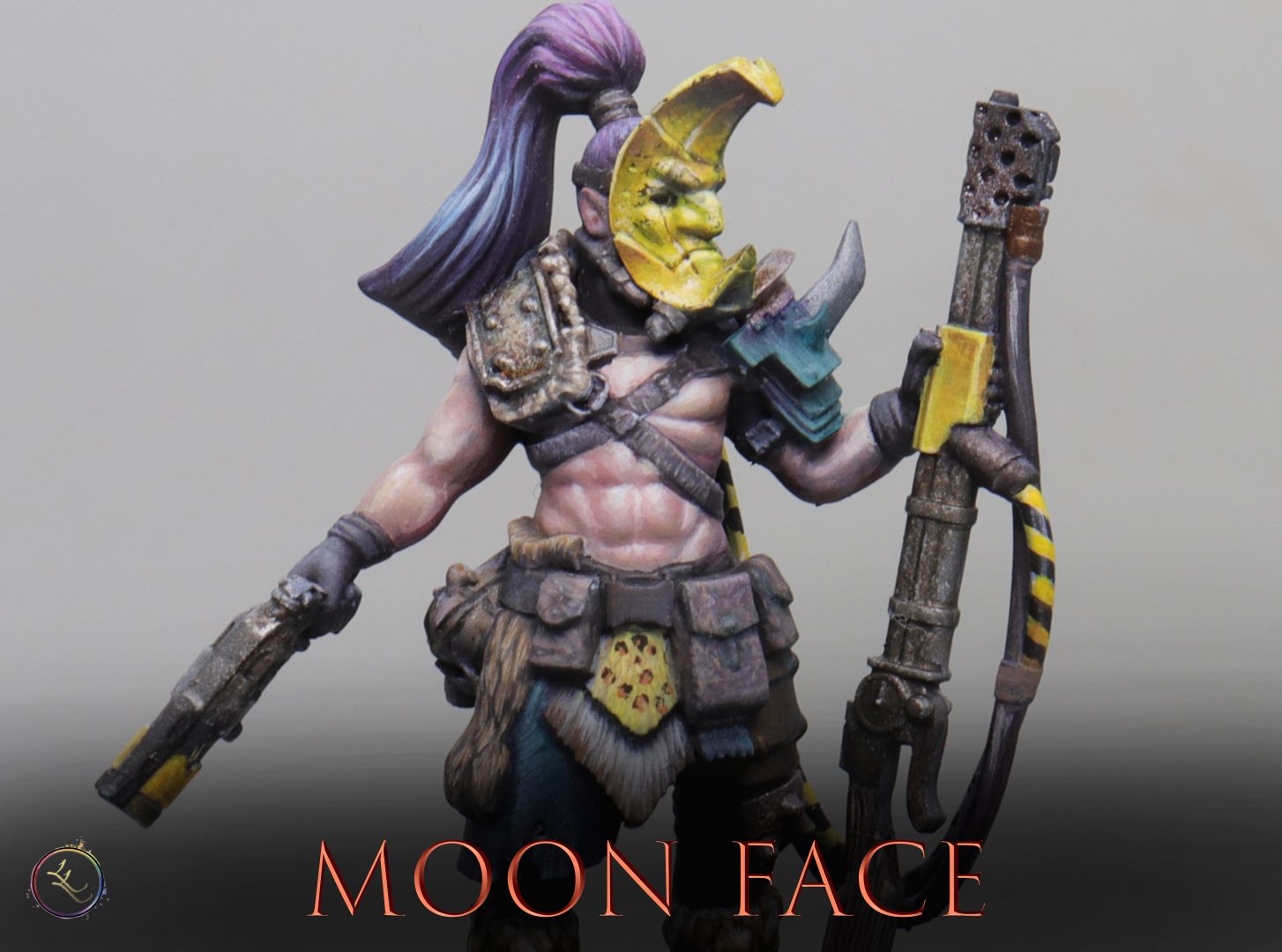 How MOON FACE can improve your painting. Necromunda Bounty Hunter.
