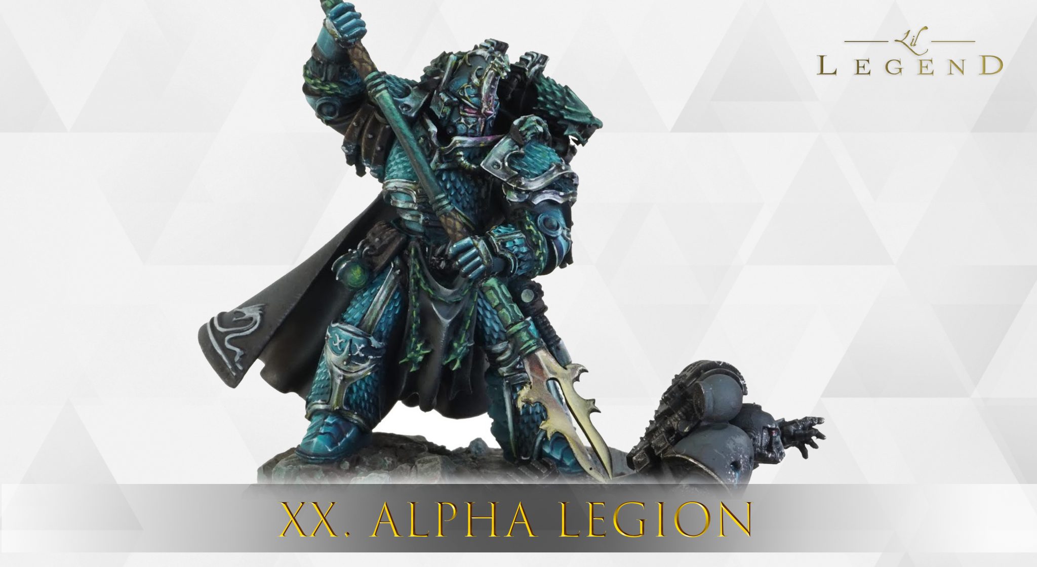 How to Paint Alpha Legion Masterclass - Lil Legend Studio