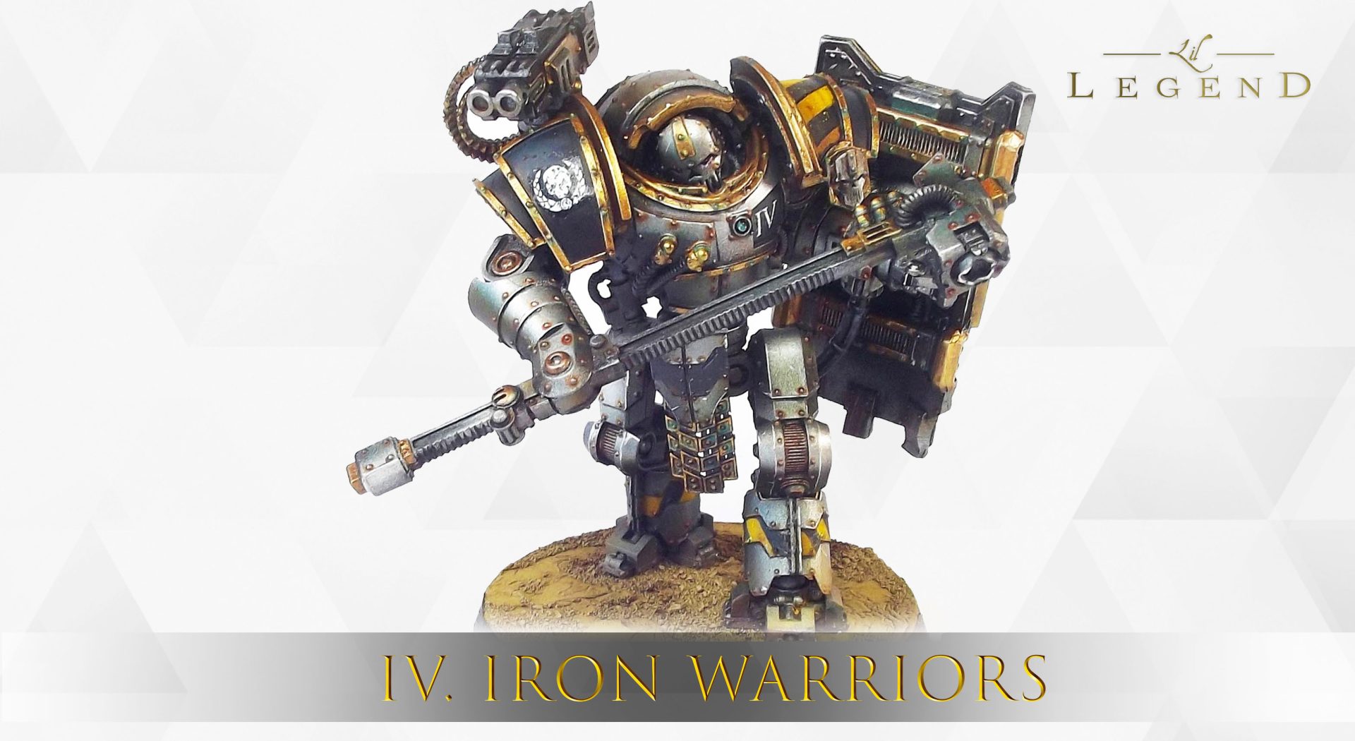 How to Paint Iron Warriors Masterclass - Lil Legend Studio