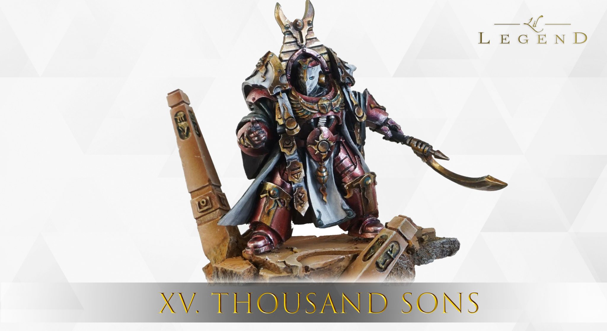 How to Paint Thousand Sons Masterclass - Lil Legend Studio